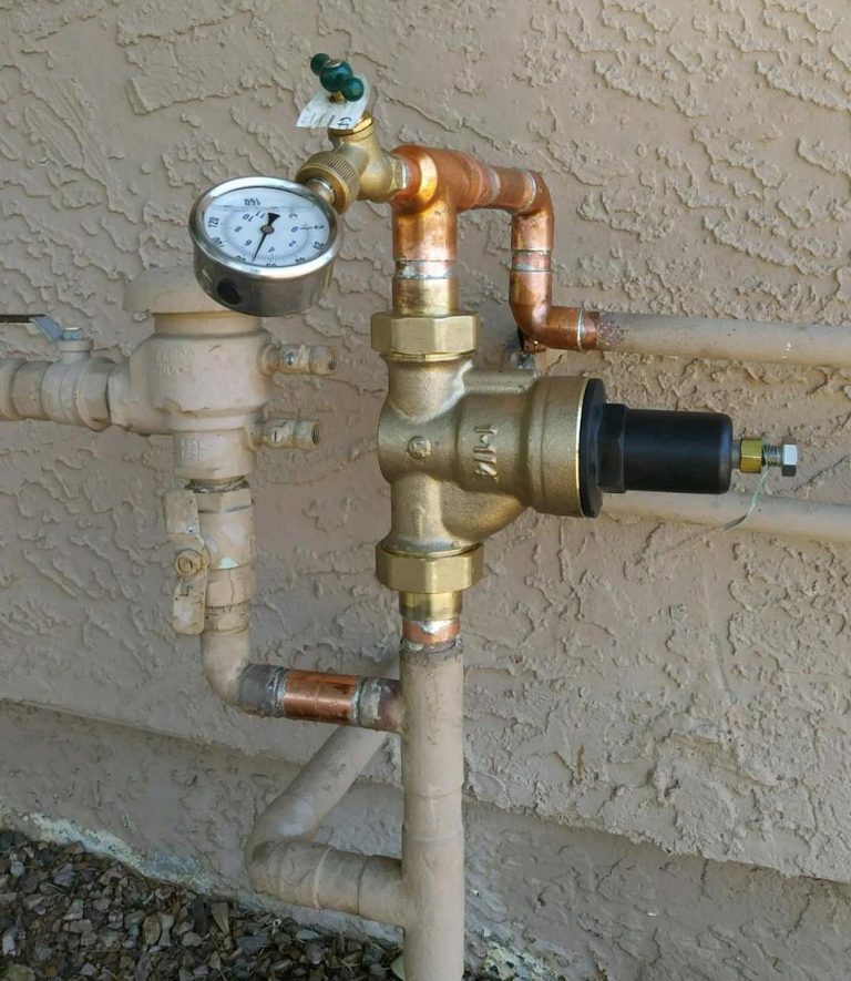 Residential Water Pressure Regulator (PRV) Installation - American Home ...